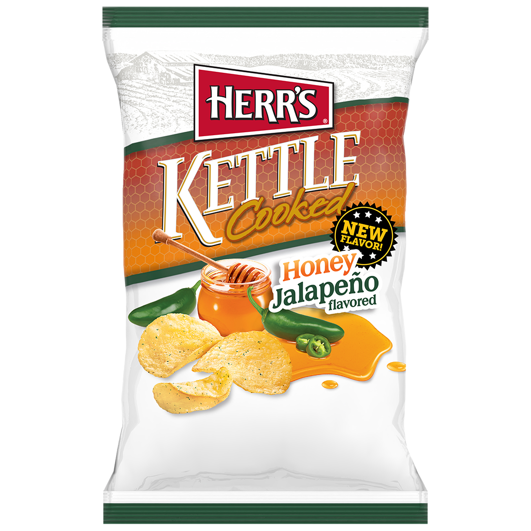 Honey Jalapeño Kettle Cooked Potato Chips – Herr's