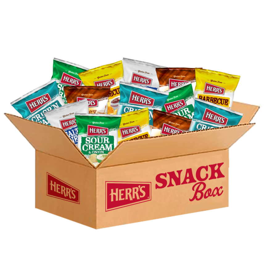 Herr's Variety Snack Boxes - 36 Pack of 1oz bags