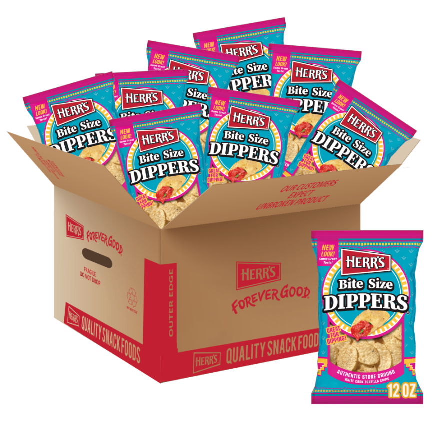 Bite Size Dippers Tortilla – Herr's
