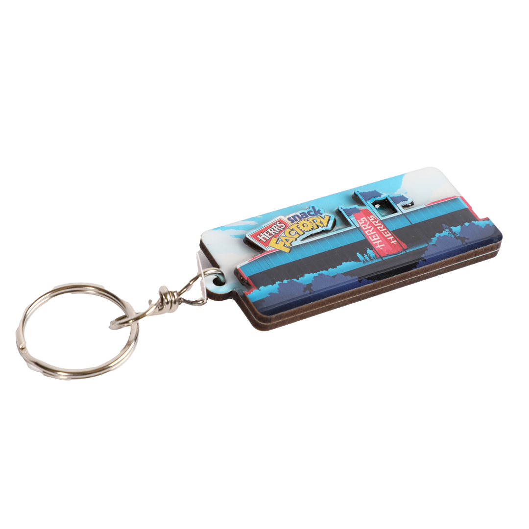 Herr's VC Building Keychain