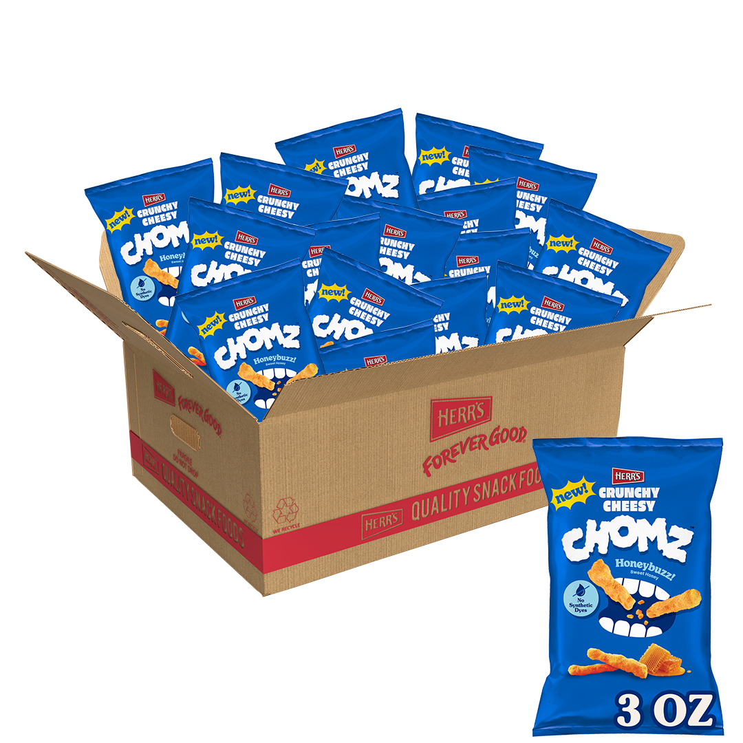 Crunchy Cheesy Chomz - Honeybuzz! – Herr's