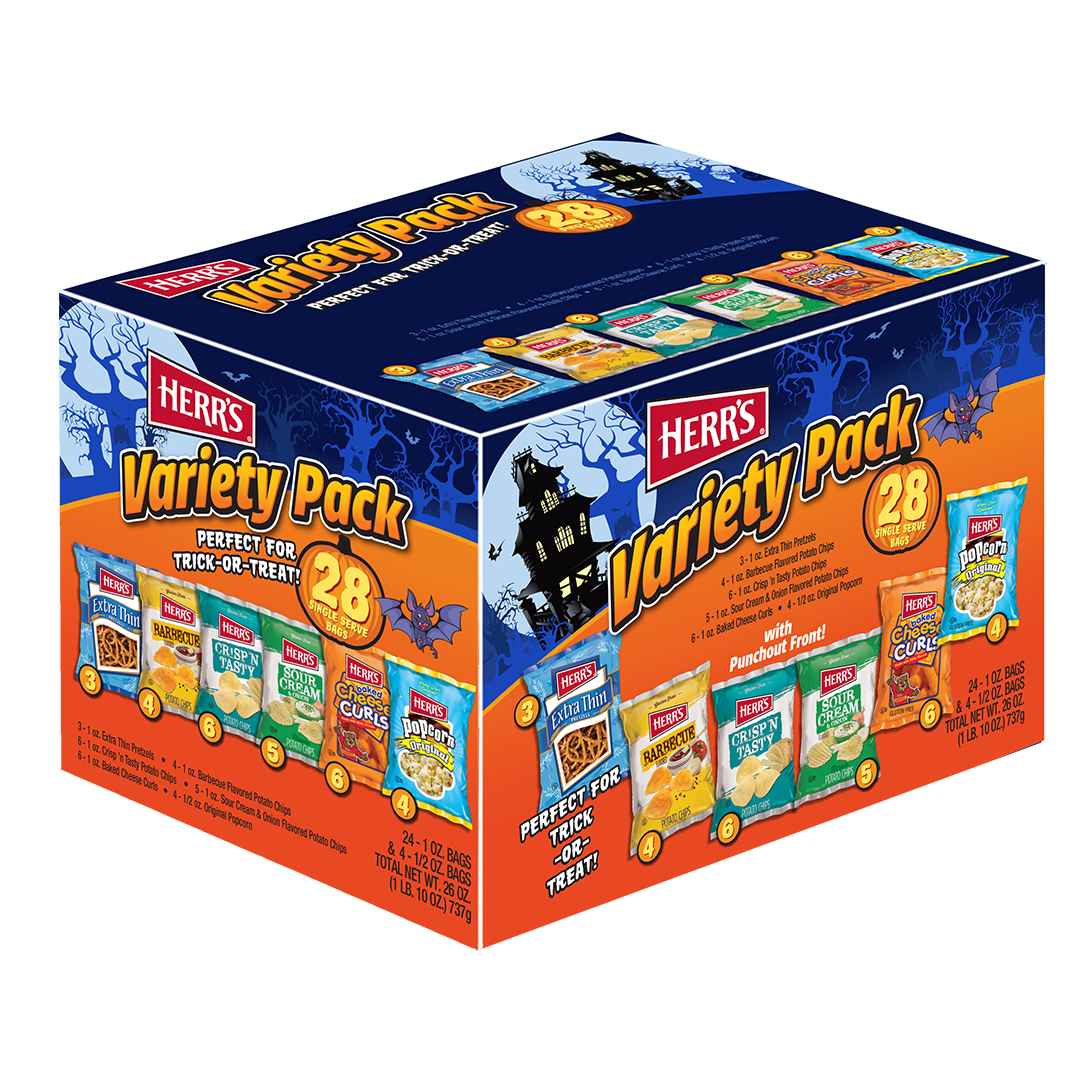 Pre Assorted Variety Packs – Herr's