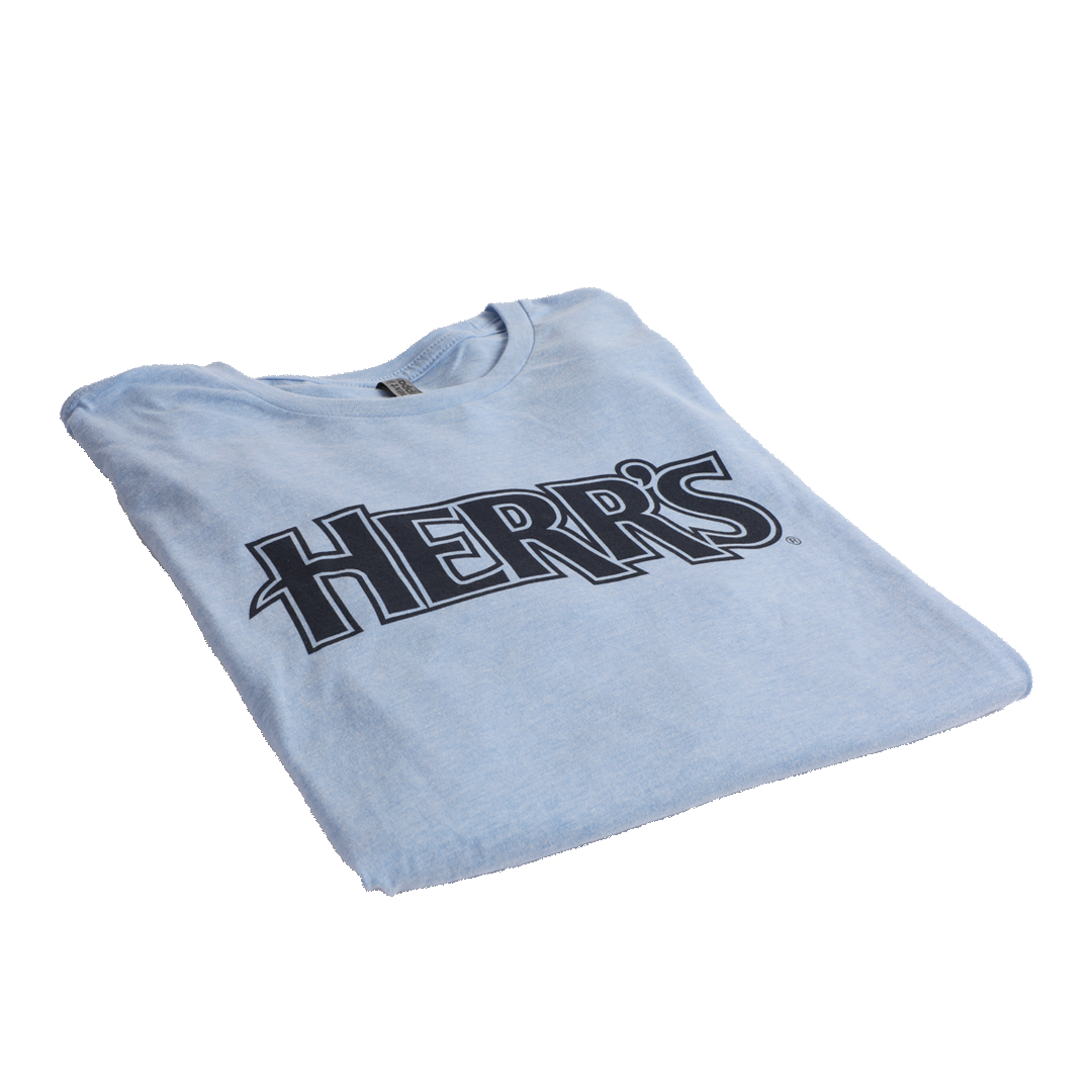 Herr's Long Sleeve Blue T-Shirt