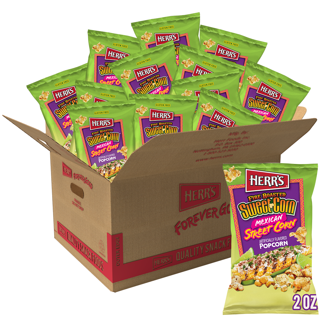 Fire Roasted Sweet Corn Mexican Street Corn Popcorn – Herr's