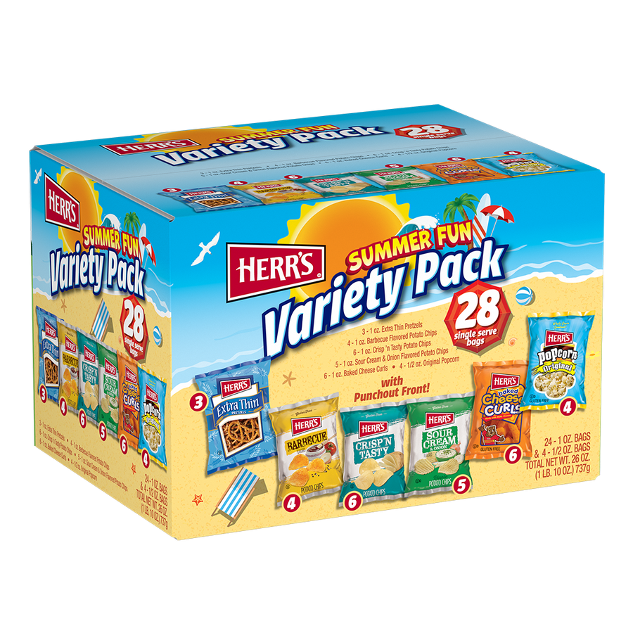 Pre Assorted Variety Packs – Herr's