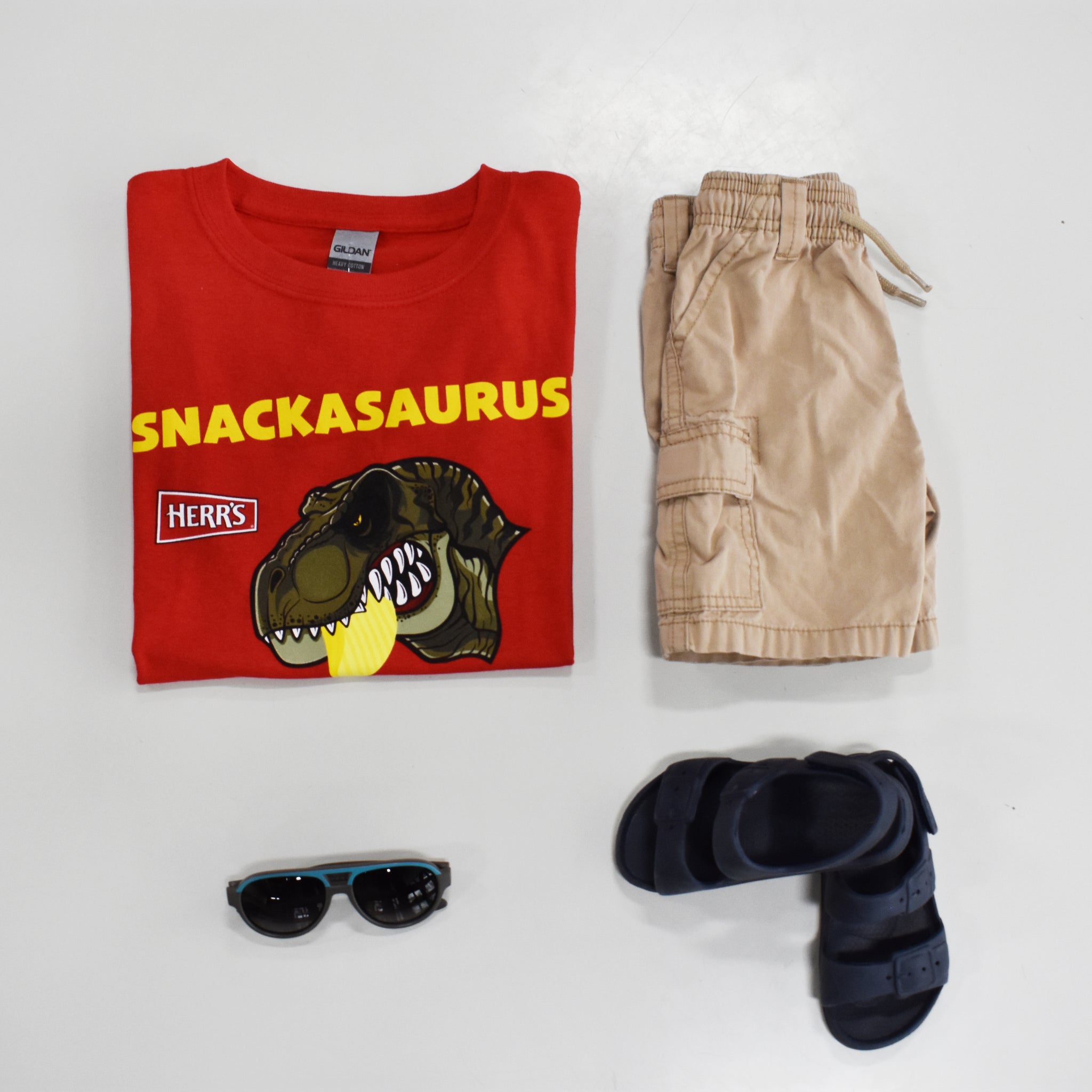 Kids Snackasaurus Tee – Herr's
